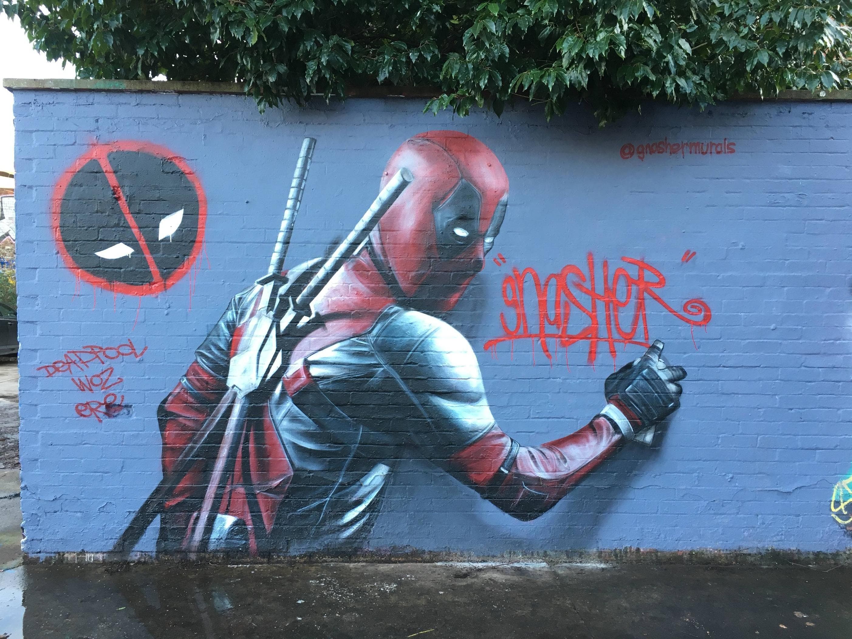 22 Epic Examples of Comic Book Street Art