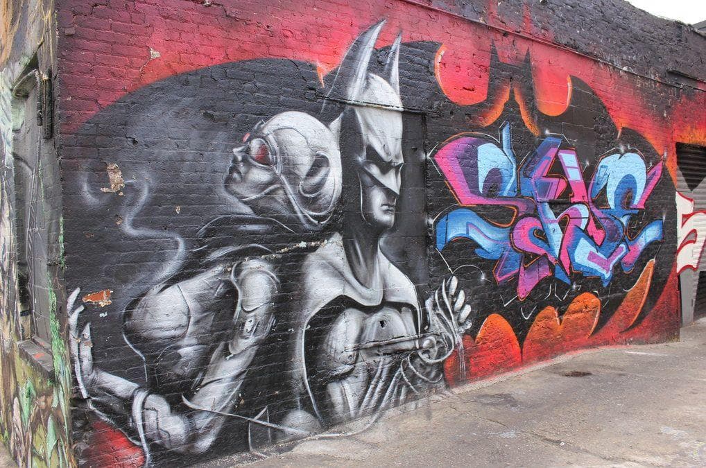 22 Epic Examples of Comic Book Street Art