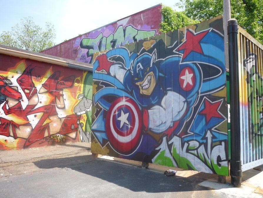 22 Epic Examples of Comic Book Street Art