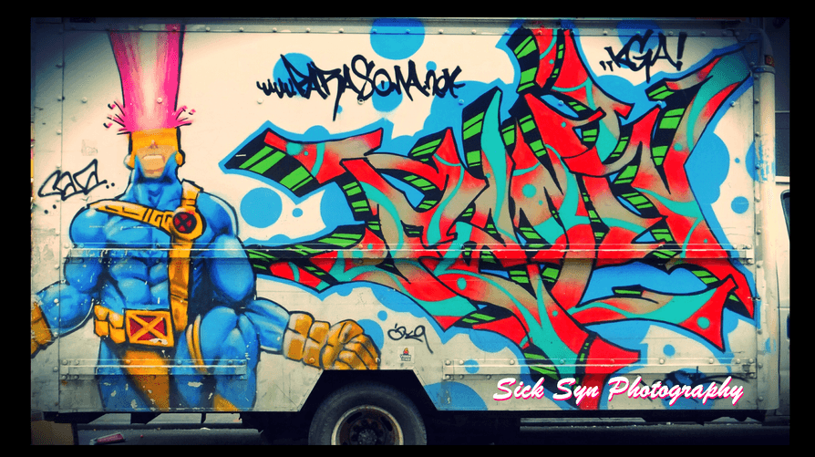 22 Epic Examples of Comic Book Street Art