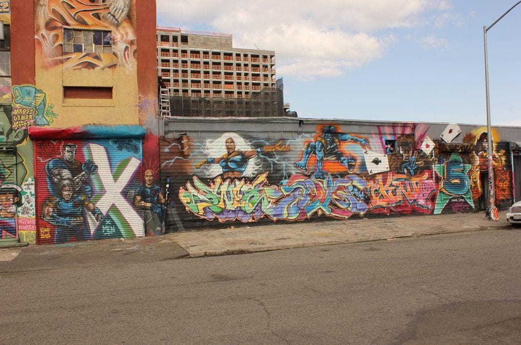 22 Epic Examples of Comic Book Street Art