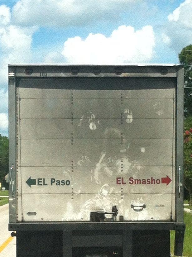 The 28 Funniest Trucker Signs Ever Spotted on the Open Road