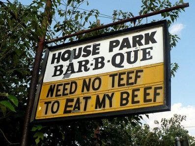 Funny Signs From The South