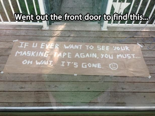 People Prank Their Neighbors