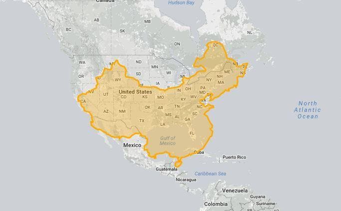 18 True Size Maps That Prove Maps Have Been Lying To You