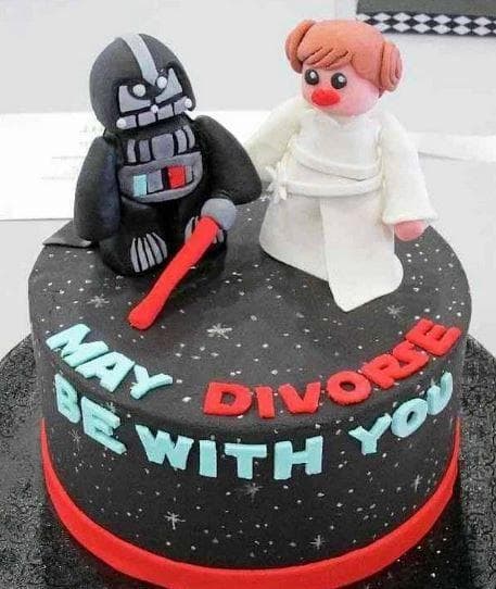 28 Brutally Funny Divorce Cakes To Send to Your Ex
