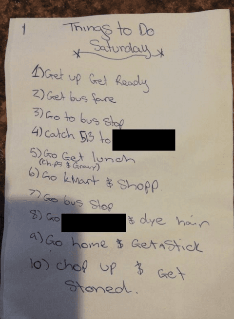 27 Hilarious Notes Clearly Written by Stoners