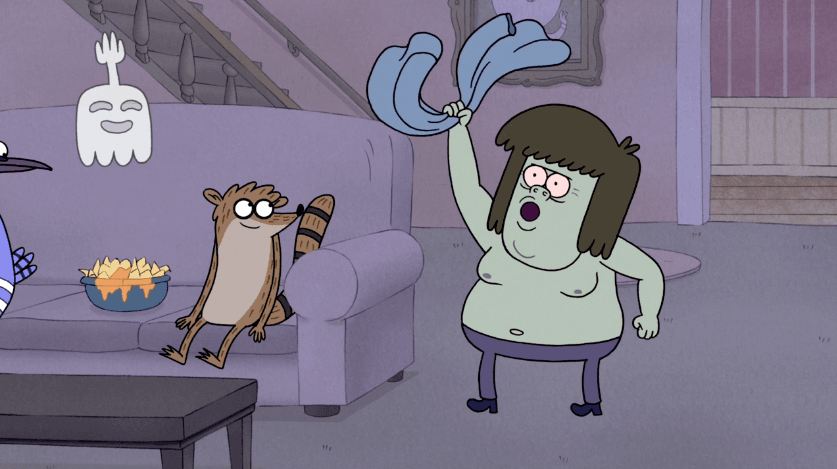 Regular Show Characters Muscle Man