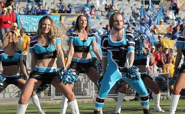 28 Hilarious Pictures of Male Cheerleaders