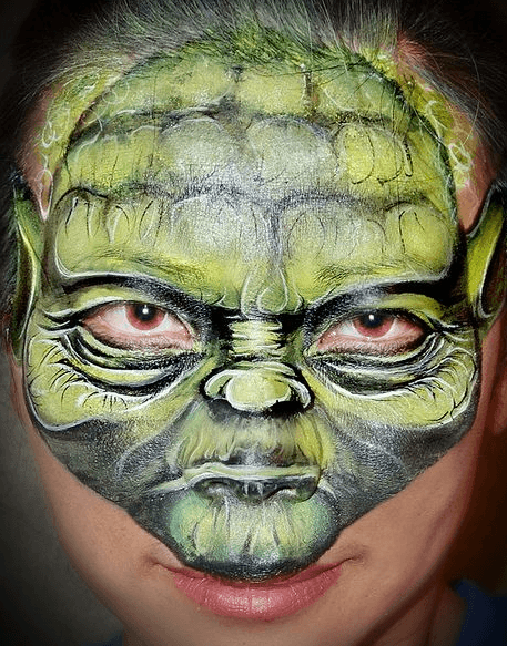 The 28 Most Stunning Pop Culture Face Paints You'll Ever See