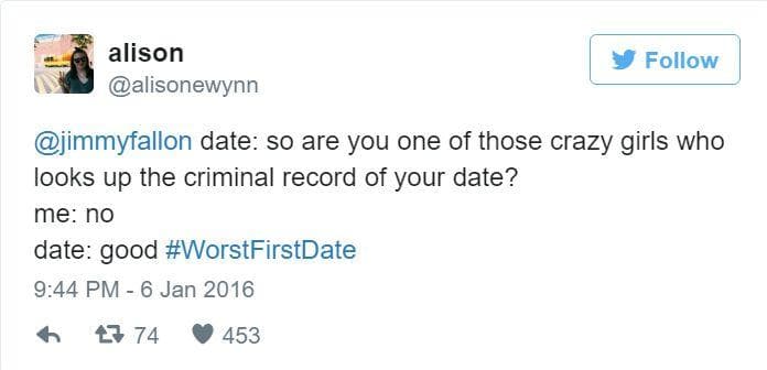 The 27 Funniest Worst First Date Tweets That'll Make You Cringe