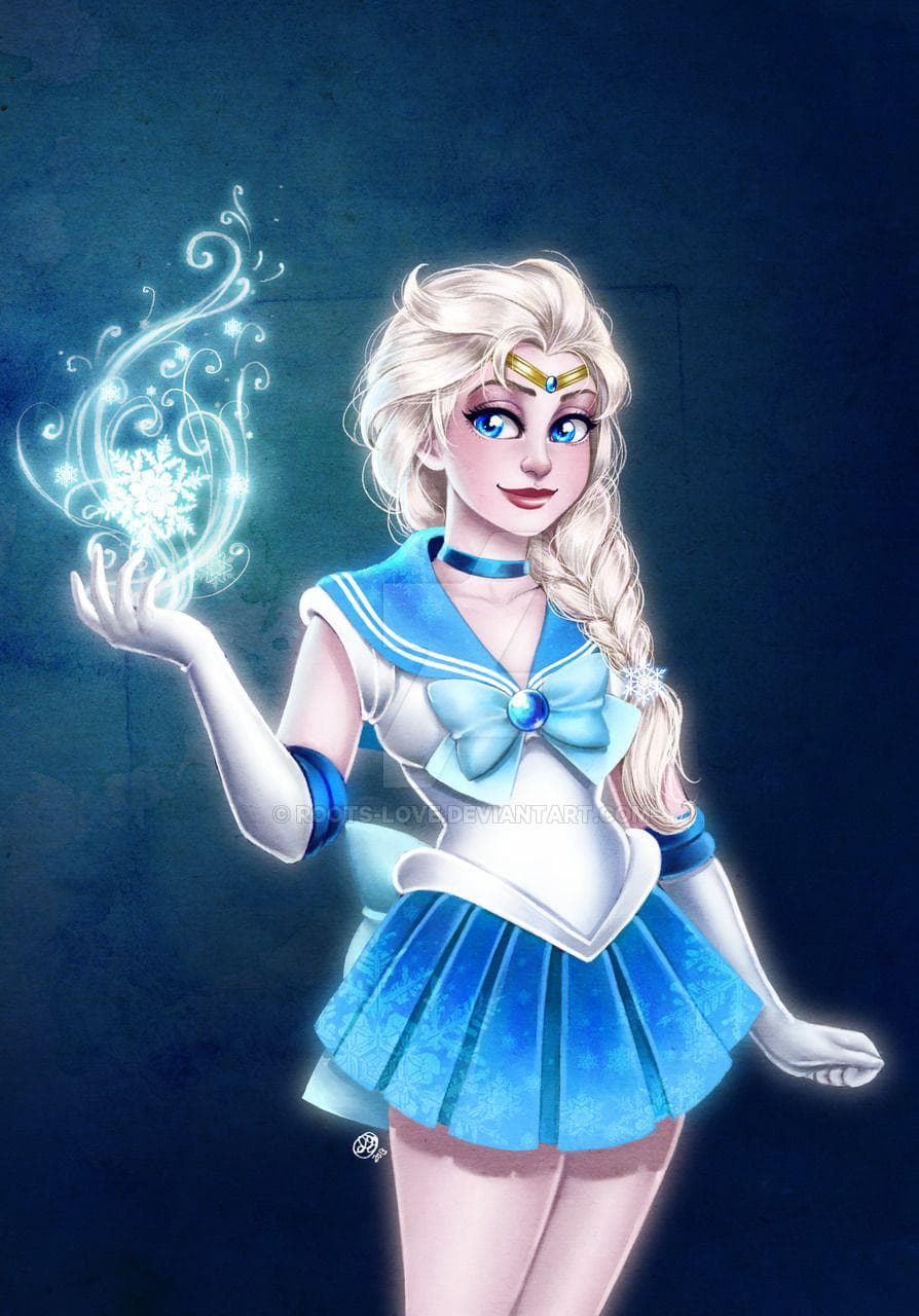 22 Awesome Sailor Moon/Disney Crossover Drawings You Need to See