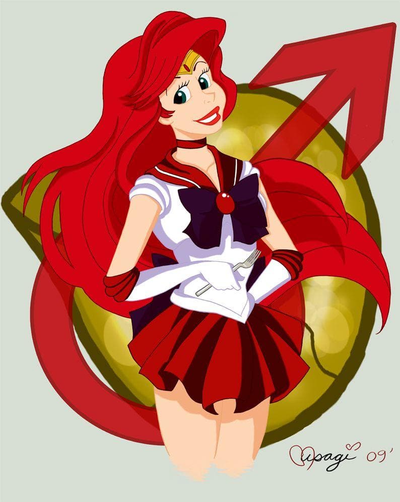 22 Awesome Sailor Moon/Disney Crossover Drawings You Need to See