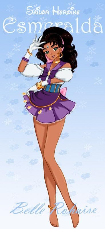 22 Awesome Sailor Moon/Disney Crossover Drawings You Need to See