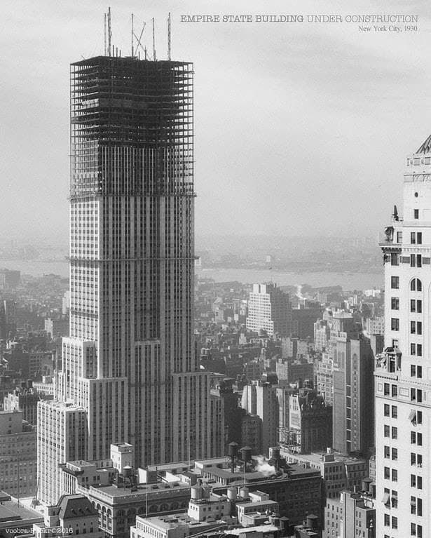 23 Stunning Photos of the Empire State Building Under Construction