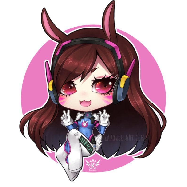 22 Adorable Chibi Versions of Overwatch Characters