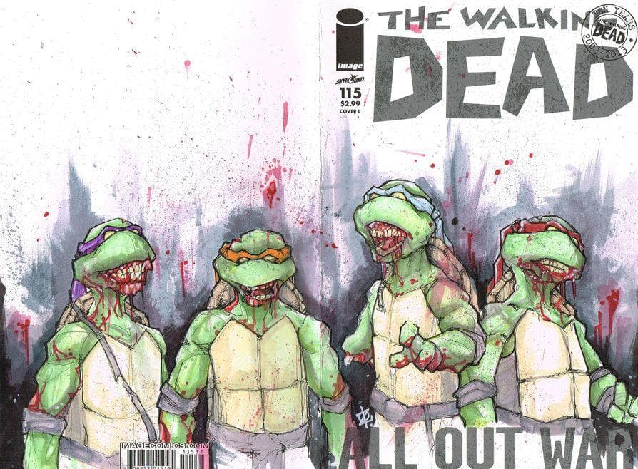 22 Pop Culture Icons Reimagined as Ninja Turtles