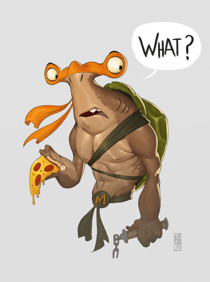 22 Pop Culture Icons Reimagined as Ninja Turtles