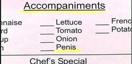 26 Hilarious Menu Fails That Definitely Need Some Rewording