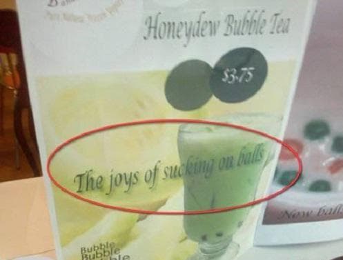 26 Hilarious Menu Fails That Definitely Need Some Rewording