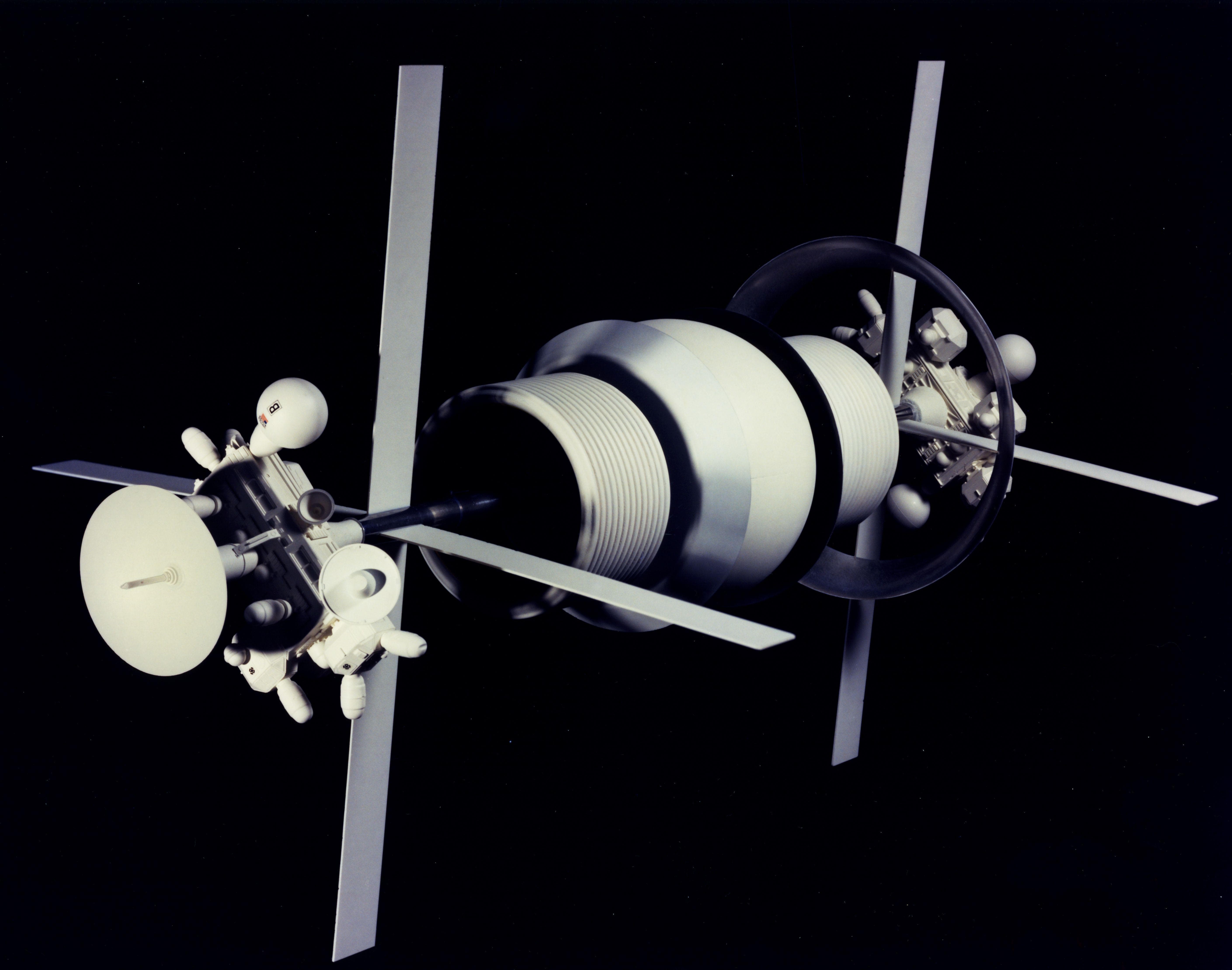 NASA's Groovy Depictions Of Space Colony Life