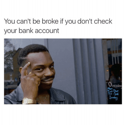 Money Broke Meme