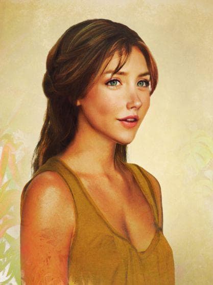 Realistic Disney Princesses Jirka
