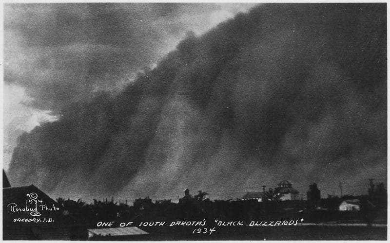 Spots On Skin Dust Bowl