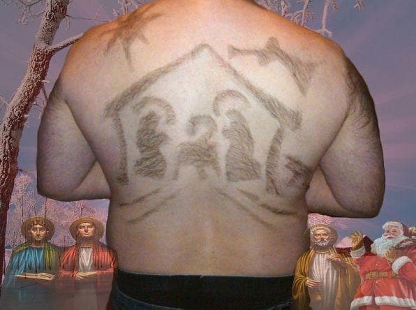 26 Horrifying Examples of Body Hair Art