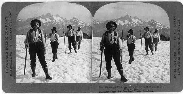 25 Badass Photos Of Old Timey Mountain Climbers