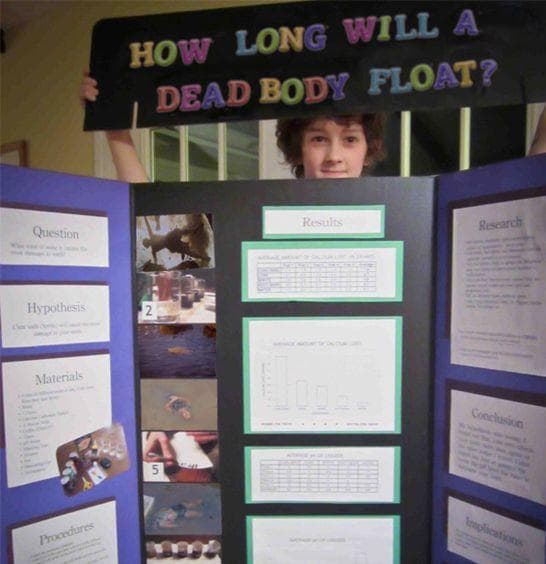25 Science Fair Projects Gone Horribly Wrong