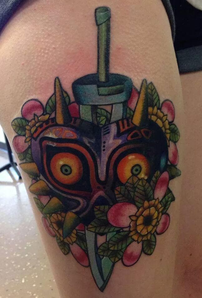 24 Incredible Video Game Tattoos That Are Simply Beautiful