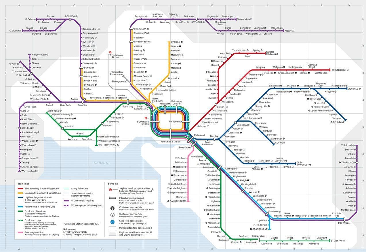 21 Cool Public Transportation Maps From Around The World