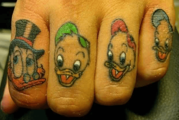 24 Nerdy Knuckle Tattoos That Prove Dorks Can Be Tough Too