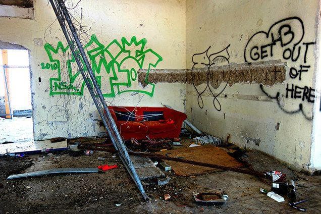 The Creepiest Graffiti Found in Abandon Houses and Buildings