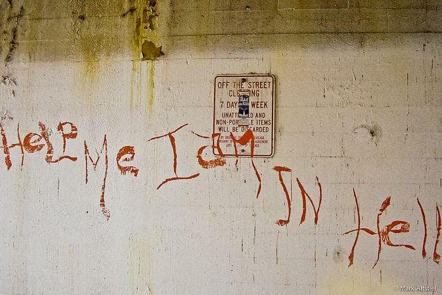 The Creepiest Graffiti Found in Abandon Houses and Buildings