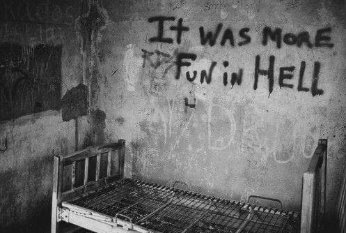 The Creepiest Graffiti Found in Abandon Houses and Buildings