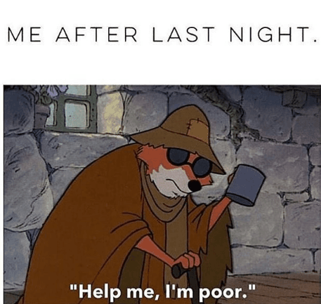 27 Funny Memes About Being Bad With Money