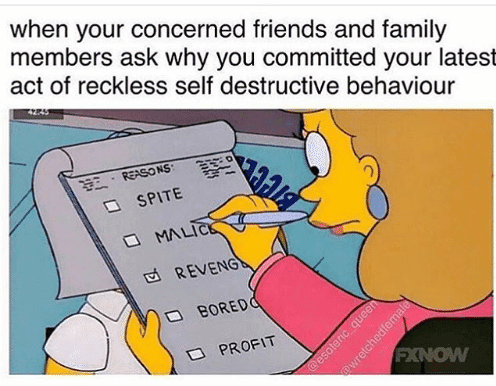 22 Painfully Funny Memes About Being Your Own Worst Enemy