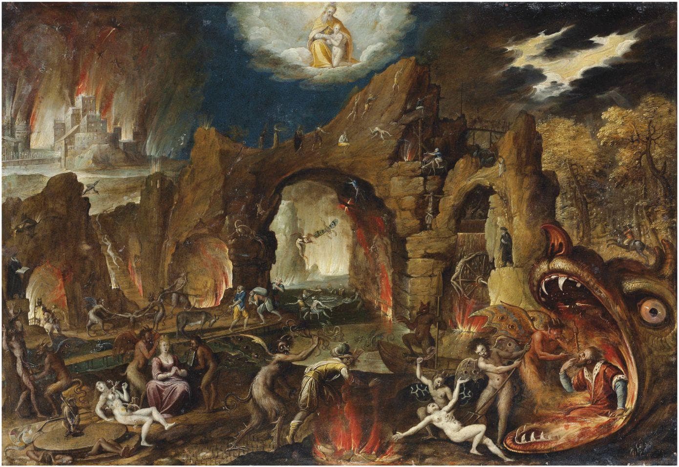 Hell On Earth Painting