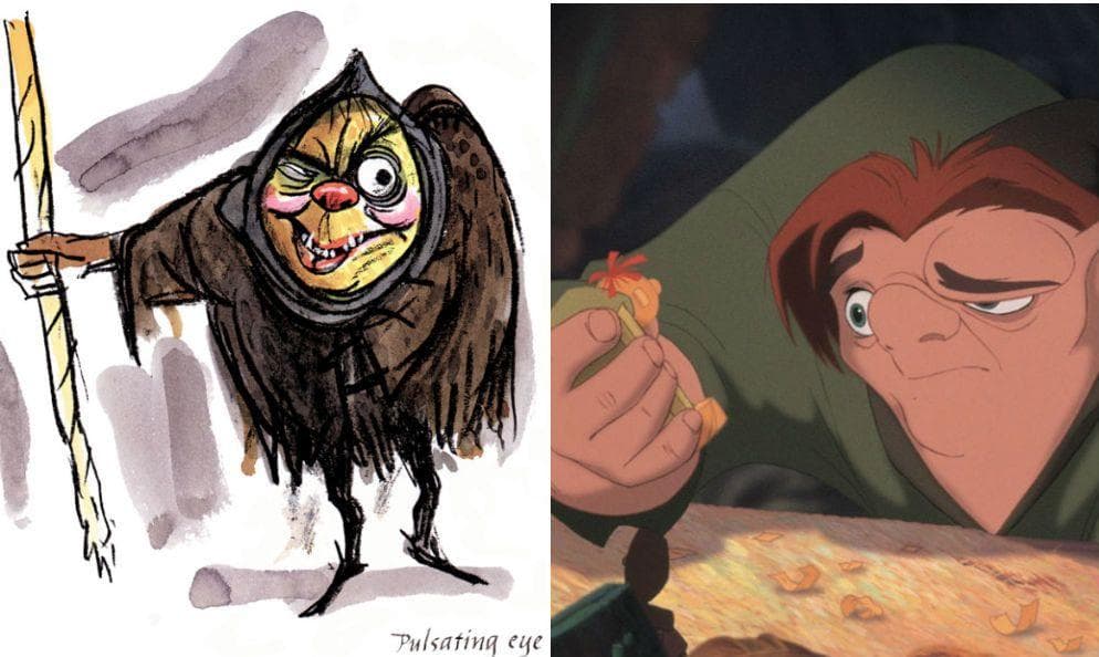 Disney Concept Art That S Way Crazier Than What Ended Up In The Movie