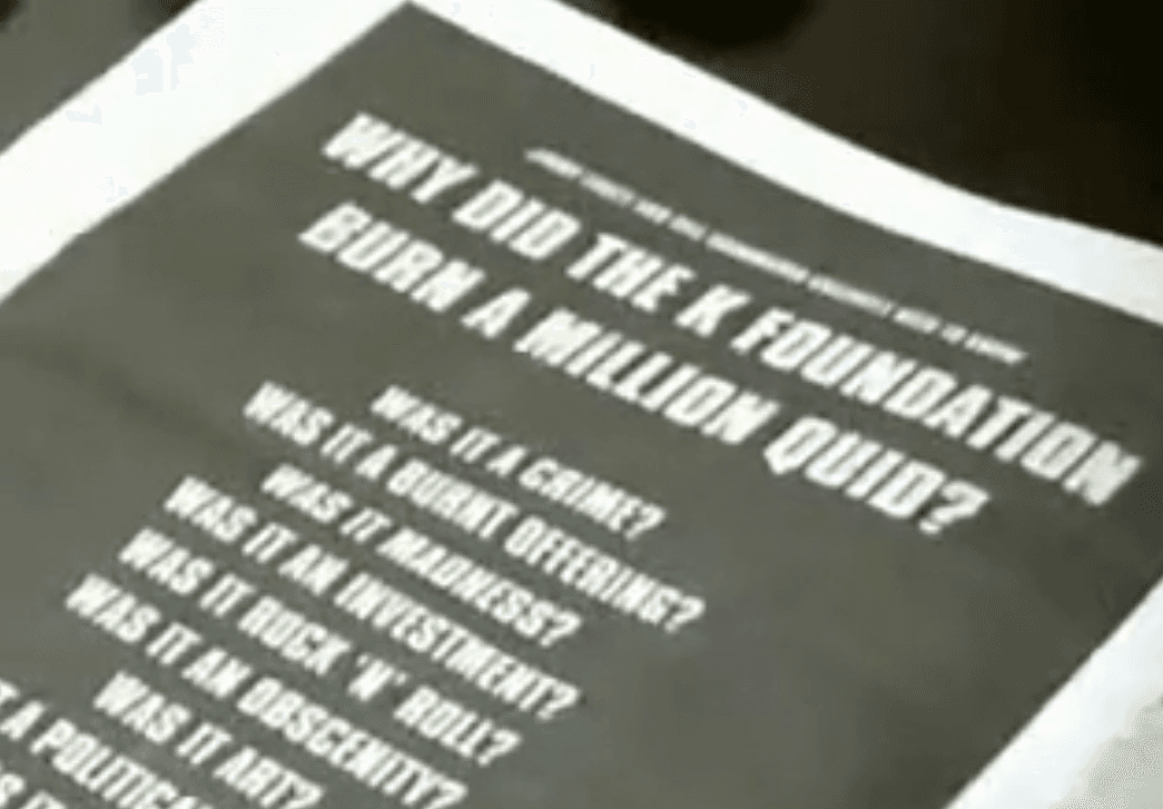 14 Possible Reasons The KLF Burned A Million British Pounds