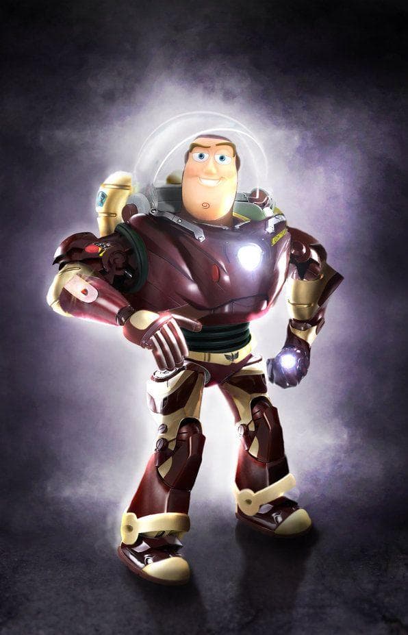 Ridiculously Creative Disney And Marvel Mashup Fan Art