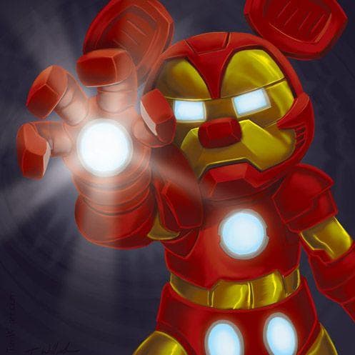 Ridiculously Creative Disney And Marvel Mashup Fan Art