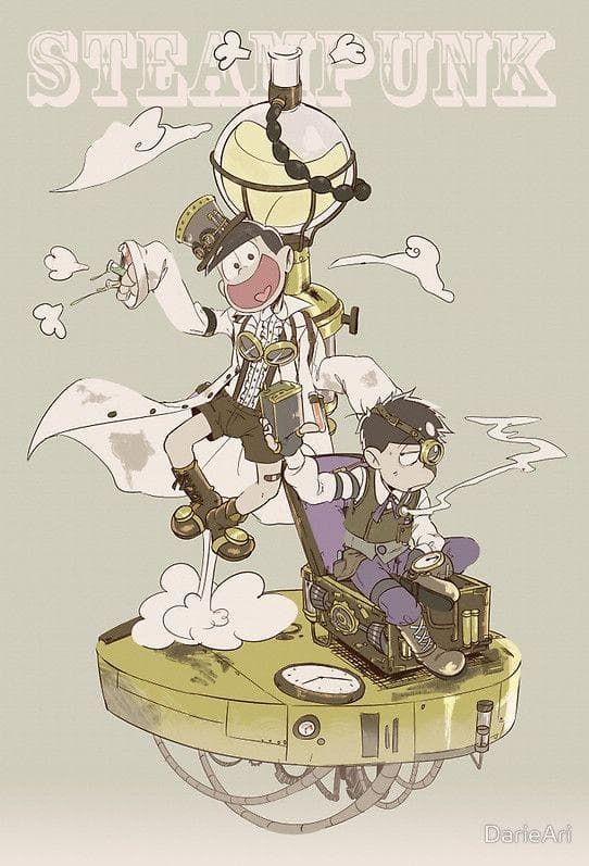 22 Awesome Steampunk Versions Of Anime Characters