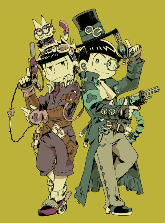 22 Awesome Steampunk Versions Of Anime Characters