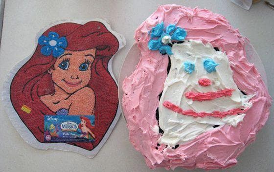 17 Horrifying Disney Cake FAILs That Will Give You Nightmares