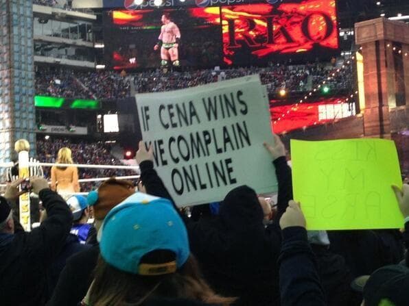 The 28 Funniest WWE Fan Signs Ever