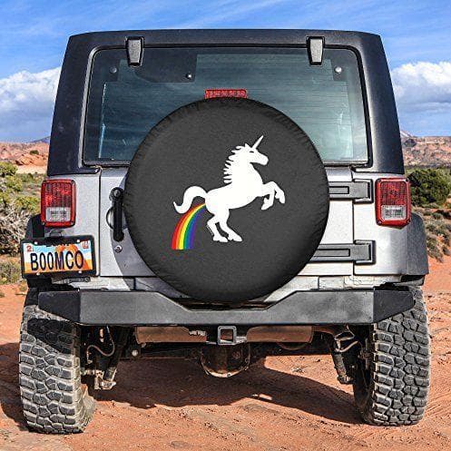 25 Hilarious Tire Covers Spotted on the Open Road