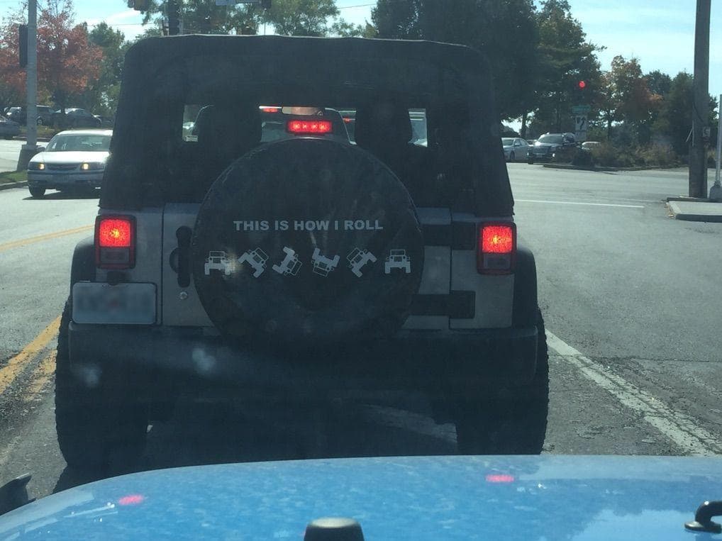 25 Hilarious Tire Covers Spotted on the Open Road